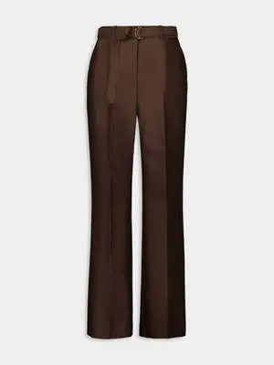 Zimmermann Illuminate Straight-fit Wool Trousers