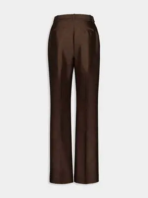 Zimmermann Illuminate Straight-fit Wool Trousers