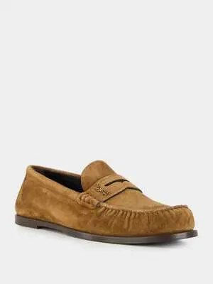 Saint Laurent Laurent Suede Loafers