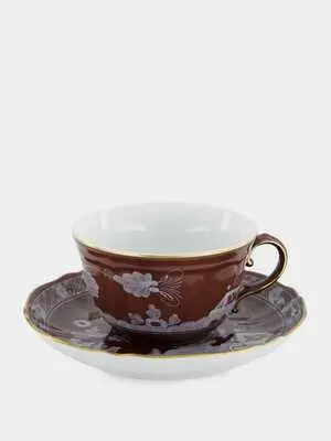 GINORI 1735 Oriente Italiano Tea Cup - Brown