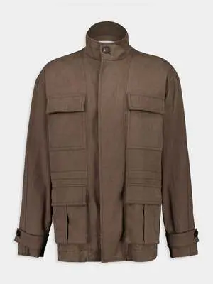 FERRAGAMO Saharan Jacket - Brown