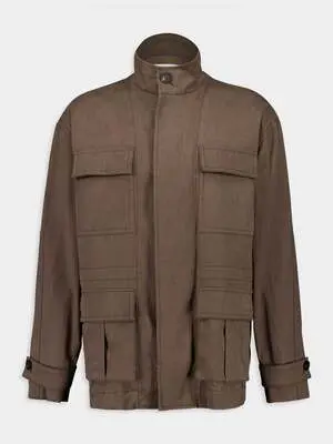 FERRAGAMO Saharan Jacket - Brown
