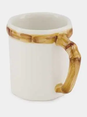 LES-OTTOMANS Bamboo Ceramic Mug