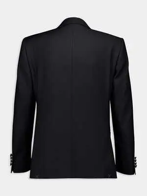 Corneliani Single-breasted Virgin-wool Suit - Black