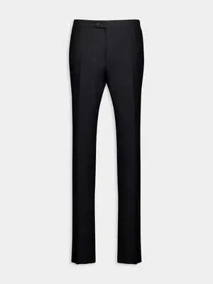 Corneliani Single-breasted Virgin-wool Suit - Black