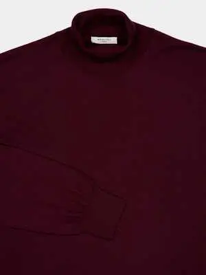 Boglioli Virgin Wool Turtleneck Sweater
