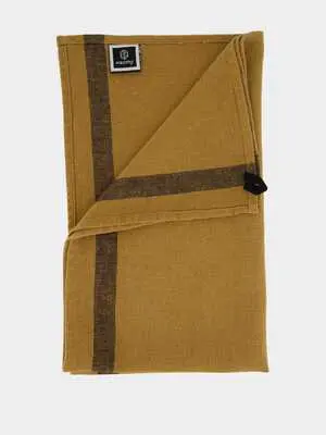 Haomy Kitchen Towel Côme In Tabac - Brown
