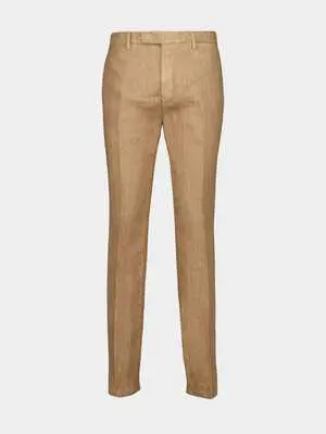 Boglioli Sand Linen Suit