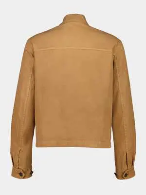 Alexander McQueen Embroidered Skull Blouson - Brown
