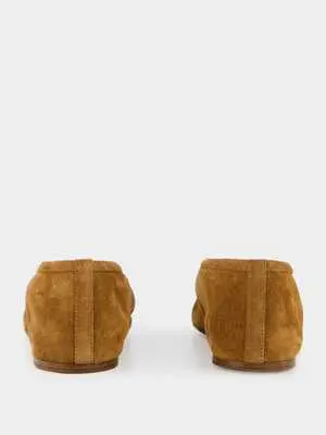 Le Monde Beryl Luna Slipper In Suede - Brown