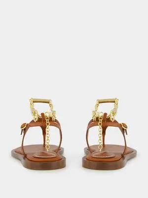 Zimmermann Wild Leather Sandal