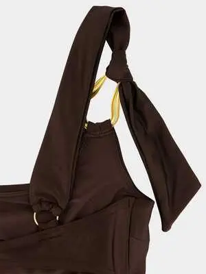 Zimmermann Ascension Trim Bikini Top - Brown