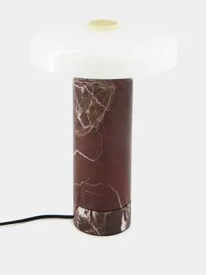 DESIGN BY US Dark Emperador And Opal Trip Led Lamp