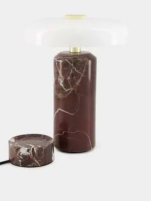 DESIGN BY US Dark Emperador And Opal Trip Led Lamp