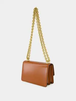 Valentino Garavani Small Leather Shoulder Bag - Brown