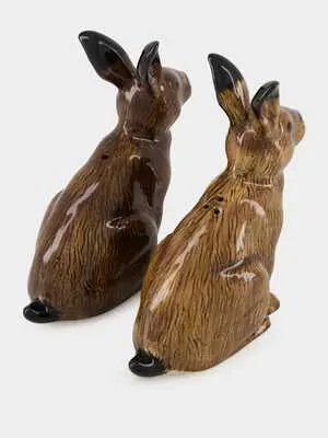 QUAIL CERAMICS Hare Salt And Pepper Set