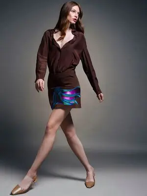 PAULA Embroidered Mini Skirt