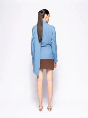 PAULA Embroidered Mini Skirt
