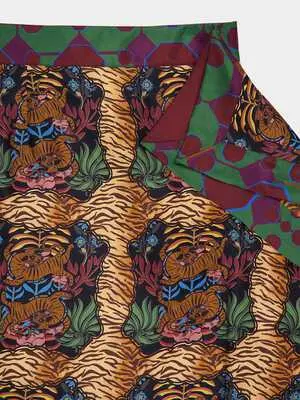 PAULA Wisteria Dreamframe Print Wrap Skirt