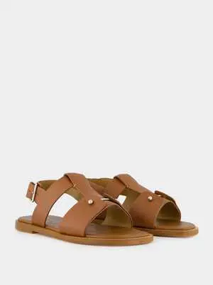 CHRISTIAN LOUBOUTIN Chambeliss Cuoio Leather Sandals - Brown