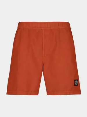 Stone Island Mid-length Swim Trunks - Brown