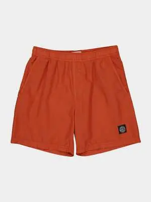 Stone Island Mid-length Swim Trunks - Brown