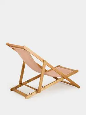 LES TOILES DU SOLEIL Clara Saumon Deckchair