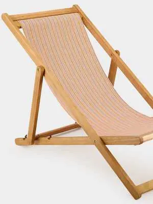 LES TOILES DU SOLEIL Clara Saumon Deckchair