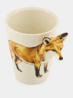 BLUE WITCH Fox Ceramic Coffee Mug