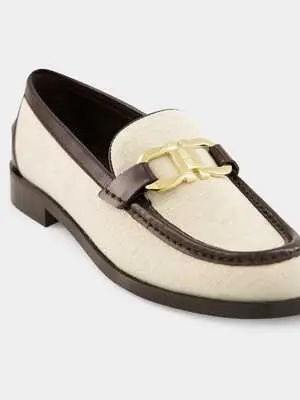 FERRAGAMO Maryan T Leather Loafers