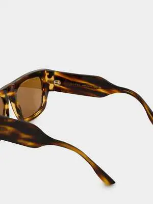 Gucci 1262s Square-frame Sunglasses - Brown