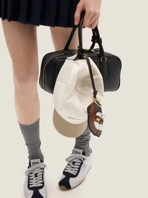 Miu Miu Leather Penny Loafer Keychain