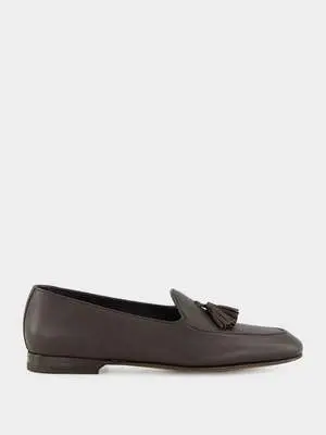 Manolo Blahnik Mid Heel Loafers