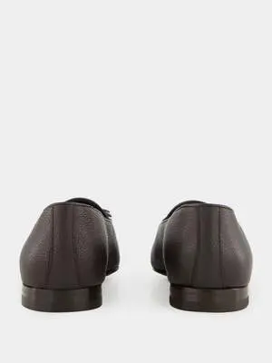 Manolo Blahnik Lennox Tassel Loafers - Brown