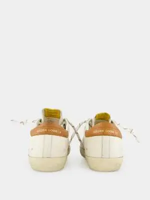 GOLDEN GOOSE Superstar Leather Sneakers - Brown