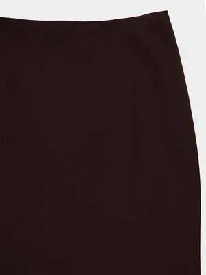 TOM FORD Deep Satin Midi Skirt