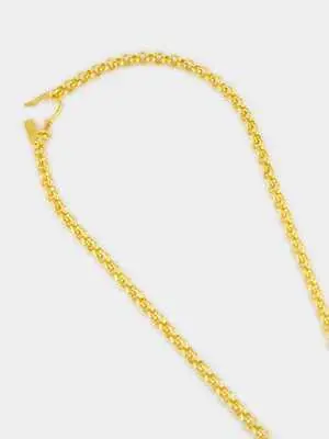 Begum Khan Gold-plated Mega Magic Necklace - Burgundy