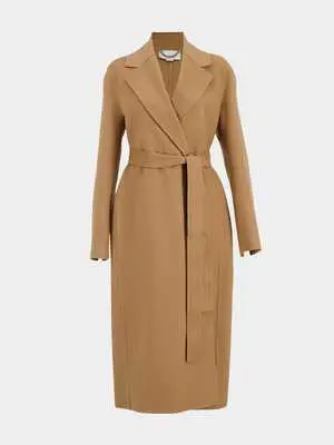 Stella McCartney Double-face Wrap Coat - Brown