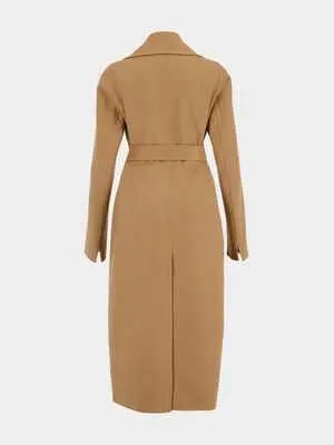 Stella McCartney Double-face Wrap Coat - Brown