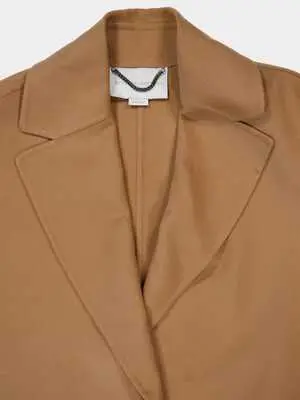 Stella McCartney Double-face Wrap Coat - Brown