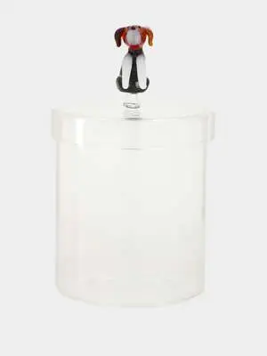 ICHENDORF MILANO Glass Box With English Foxhound