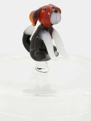 ICHENDORF MILANO Glass Box With English Foxhound