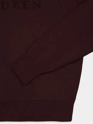 Alexander McQueen Logo Sweatshirt - Burgundy
