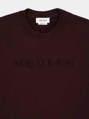 Alexander McQueen Logo Sweatshirt - Burgundy