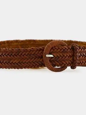 Dragon Diffusion Wrapped Buckle Leather Belt