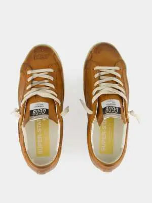 GOLDEN GOOSE Super-star Journey Print Sneakers