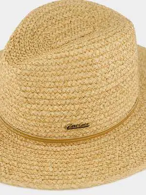 Borsalino Maurilio Raffia Wide Brim Hat - Brown
