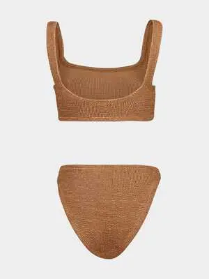 Hunza G Xandra Bikini Set - Brown