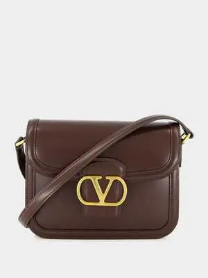Valentino Garavani 9to5 Small Shoulder Bag - Brown