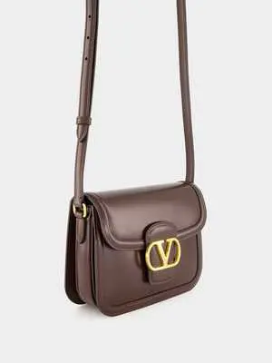 Valentino Garavani 9to5 Small Shoulder Bag - Brown